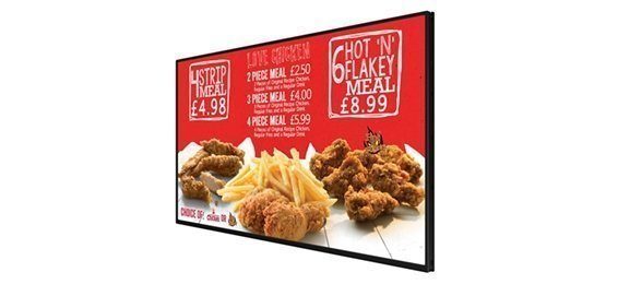32" Network Digital Menu Board - DM32 From Directshopfittings Ltd