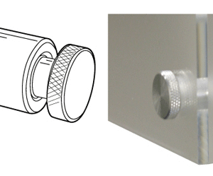 Stand Off Sign Fixings - DirectShopfittings