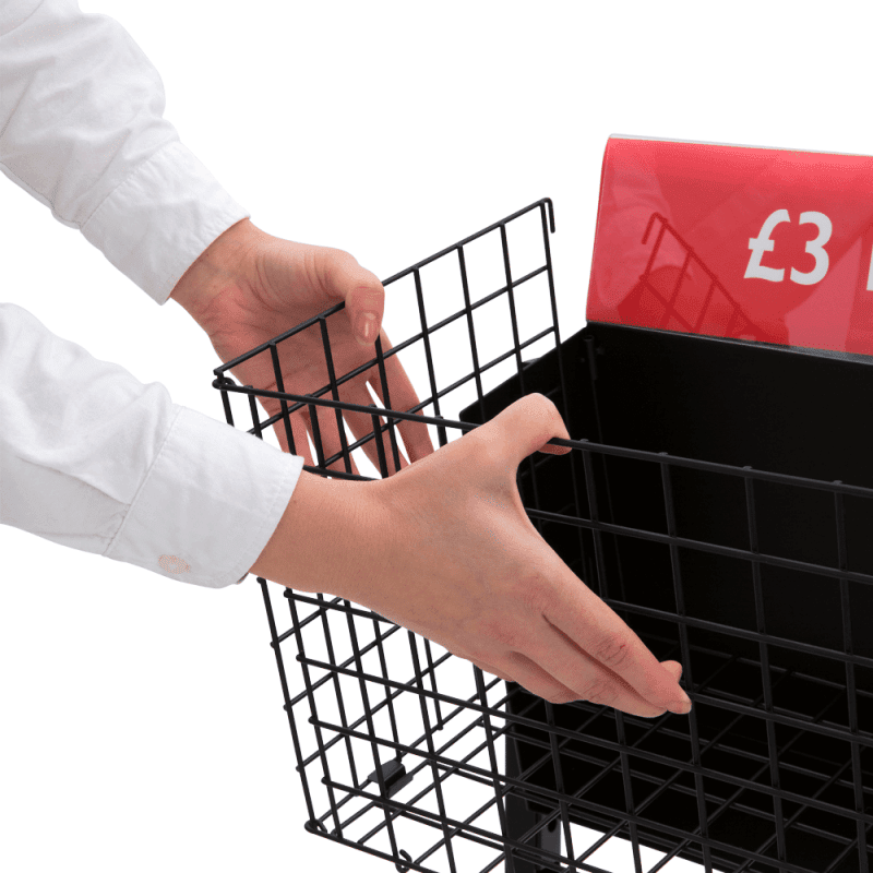 Wire Dump Bin Merchandiser - DirectShopfittings
