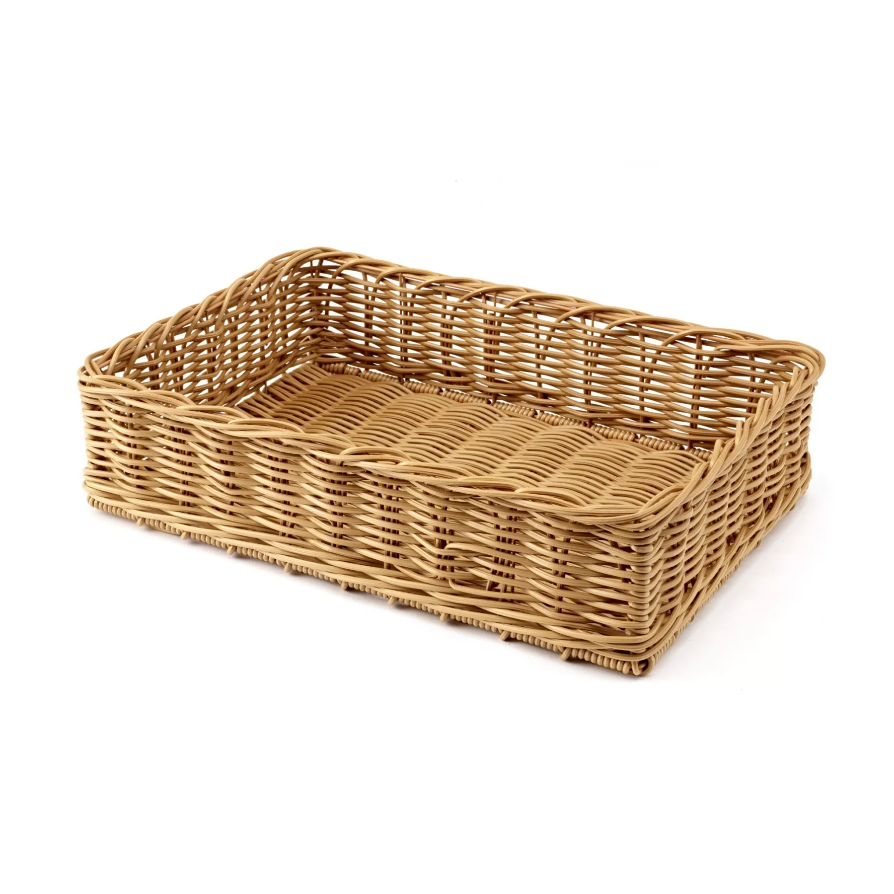 PL075 Chunky Plastic Wicker Basket - 590mm : GAD-PL075 From ...