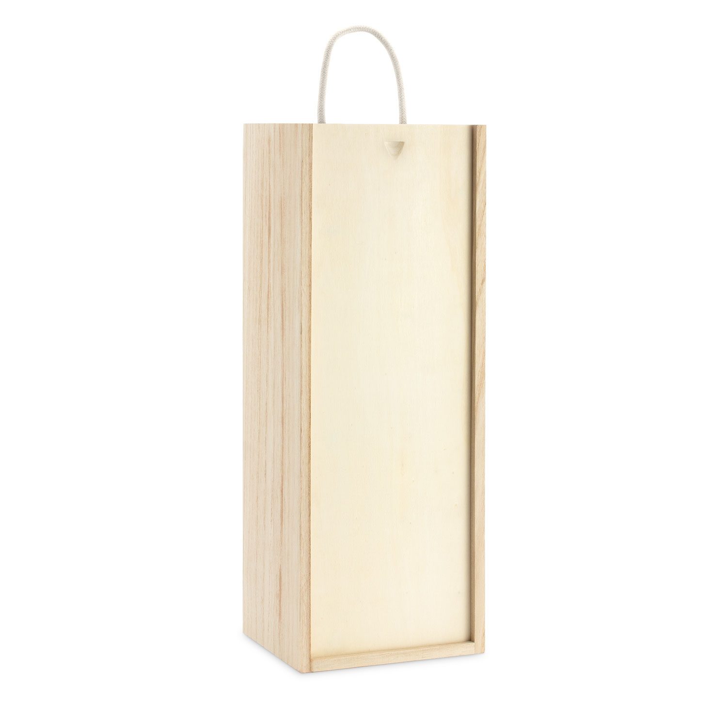 BH034 - 1 Magnum Bottle Wooden Box - DirectShopfittings