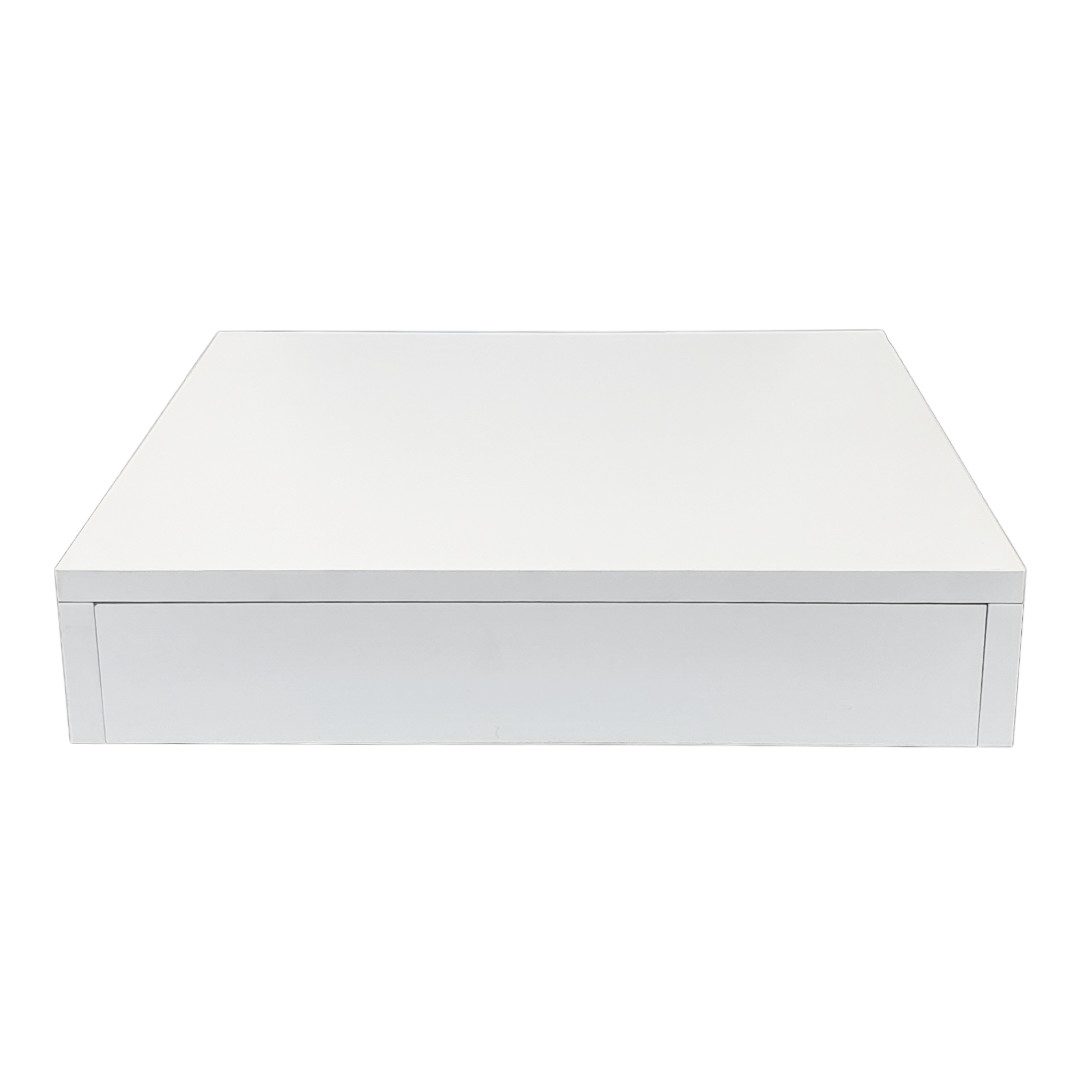 R2601W - White Mannequin Plinth - H100mm - DirectShopfittings