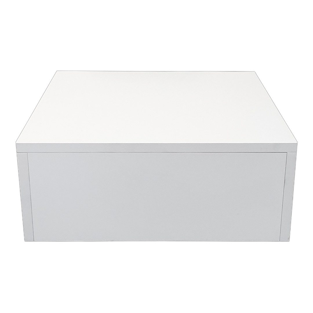 R2602W - White Mannequin Plinth - H200mm - DirectShopfittings
